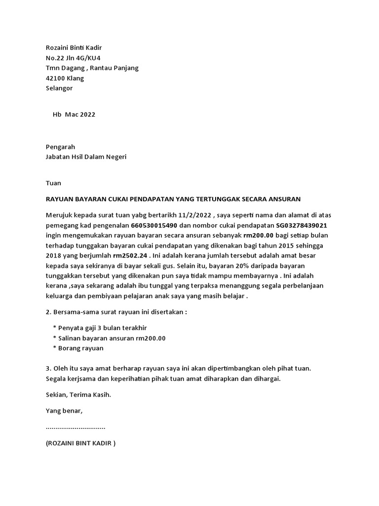 ROZAINI | PDF | Pengelolaan Keuangan & Uang