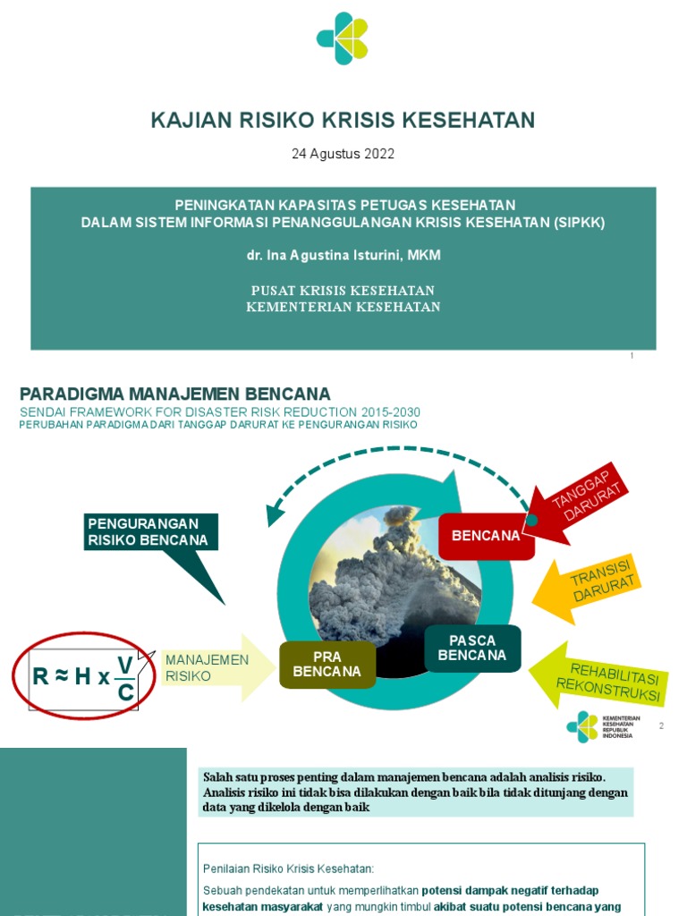 Peningkatan Kapasitas SIPKK Kesehatan | PDF