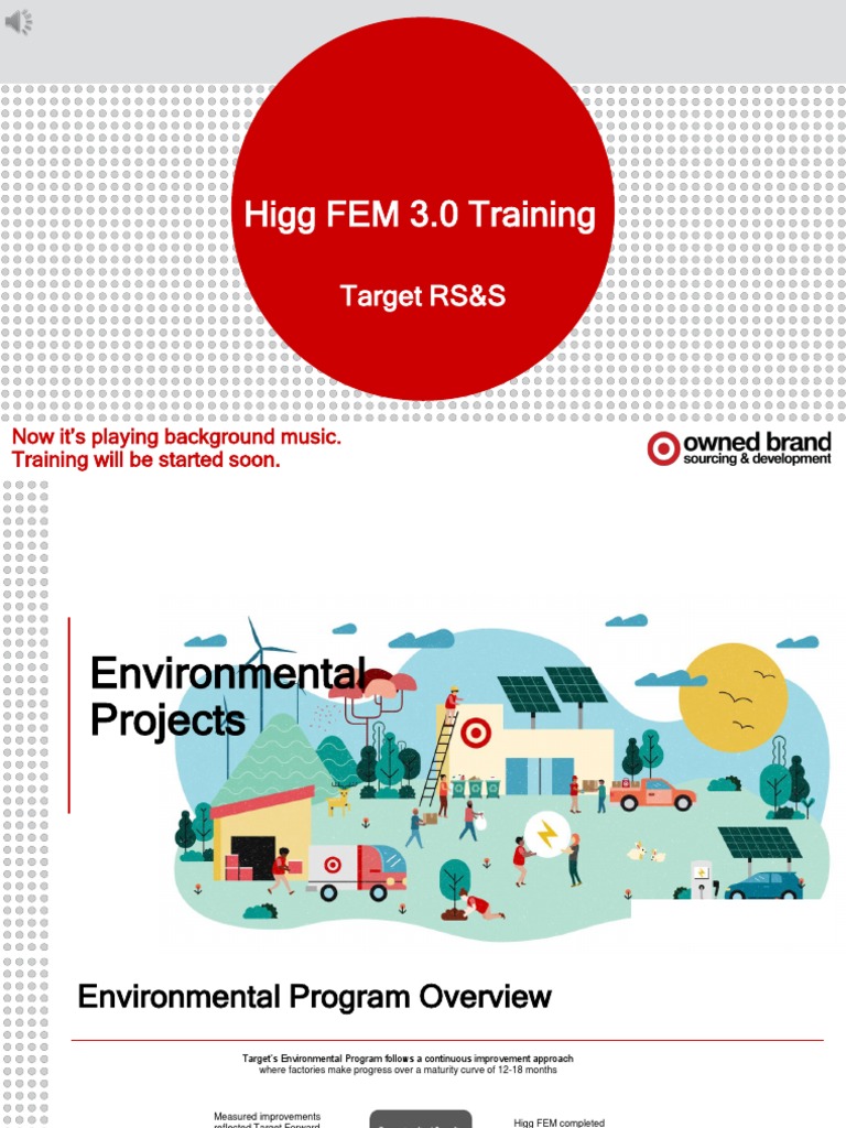 Higg FEM 3.0 Training (English) | PDF | Renewable Energy ...