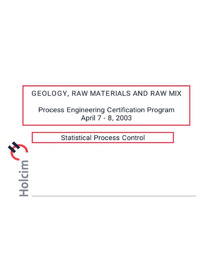 Statistical Process Control | PDF