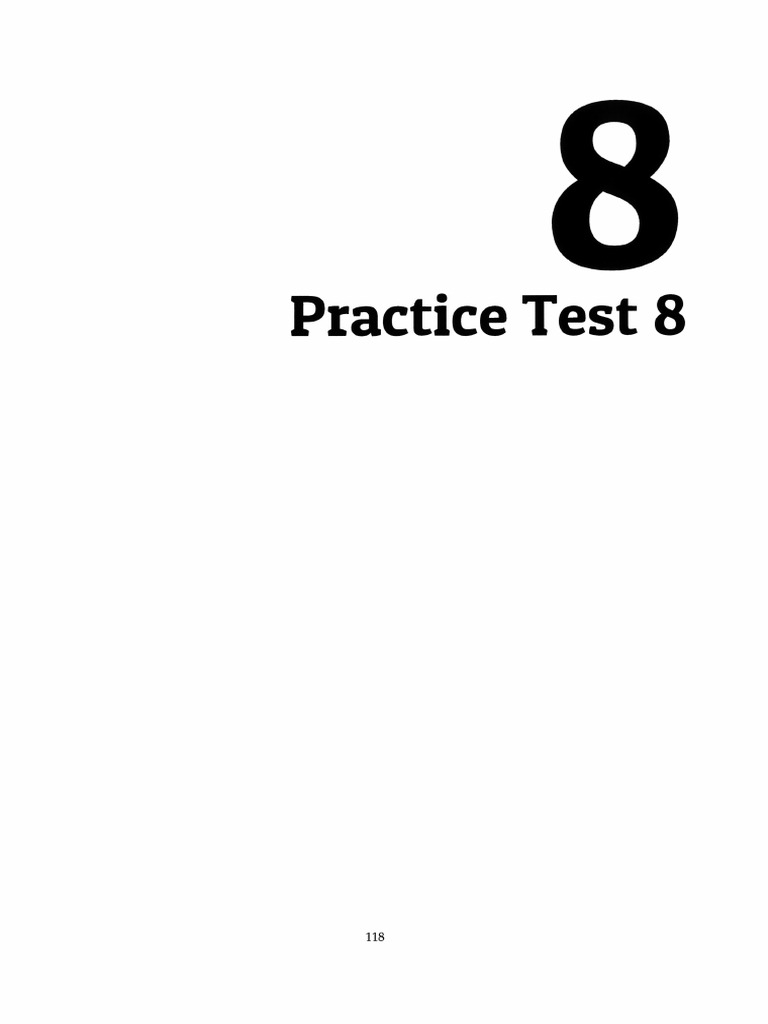 Practice Test 8 Pdf