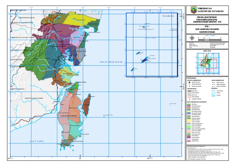 1 Peta Batas Administrasi | PDF
