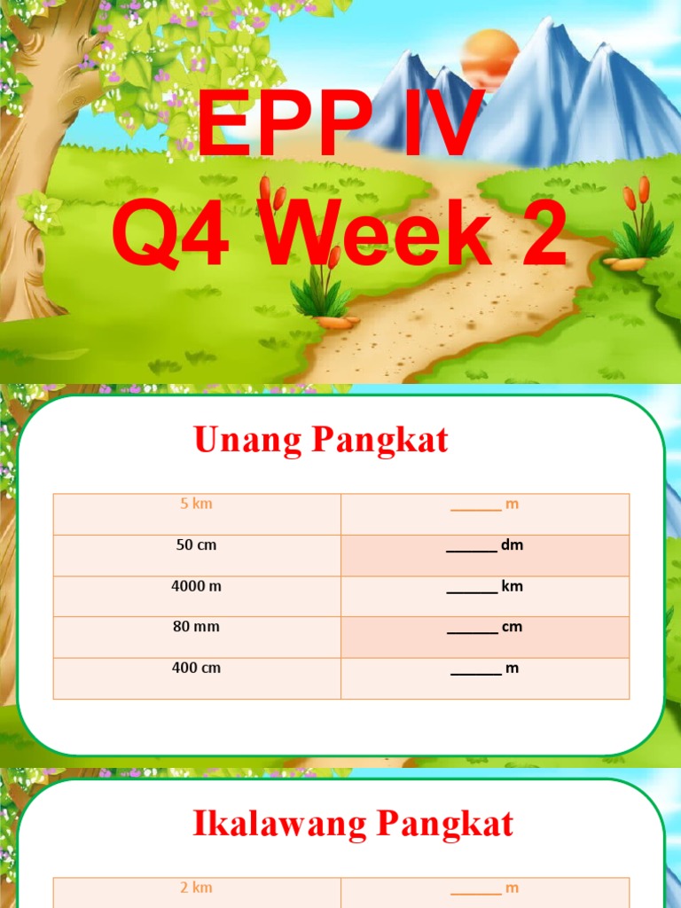 EPP PPT- Q4 W2 | PDF