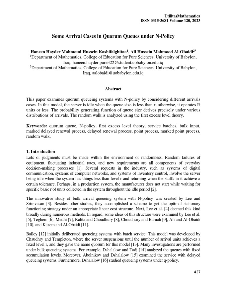 Journal Paper | PDF | Probability Theory | Statistical Theory