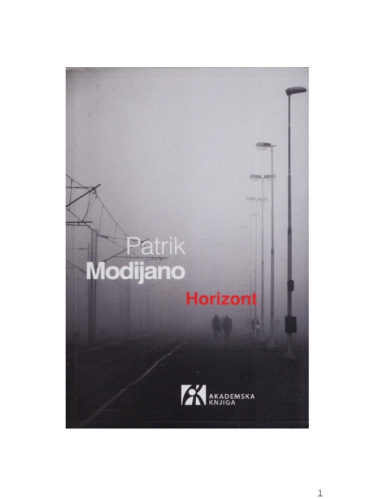 Patrick Modiano - Horizont | PDF