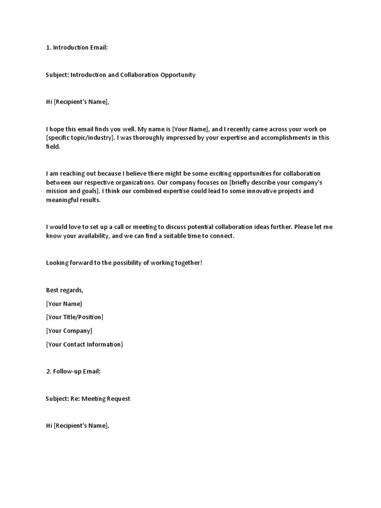 ChatGPT Email Templates | PDF | Human Communication | Communication