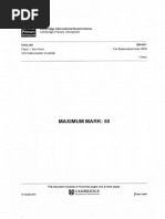 Primary Checkpoint Timetable 2025 | PDF