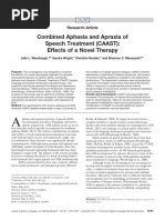 Quick Aphasia Battery Assessment Forms | PDF