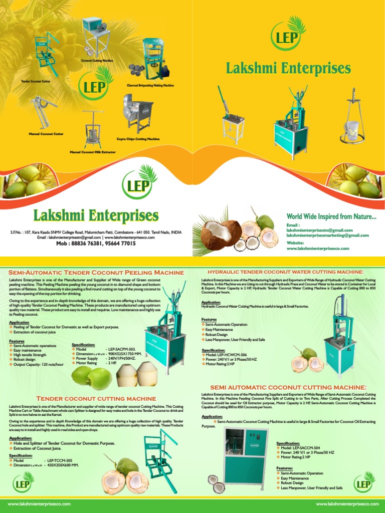 lakshmi-coconut-dehusking-machine (1) | PDF