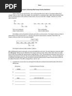 Naming Esters Practice Worksheet | PDF