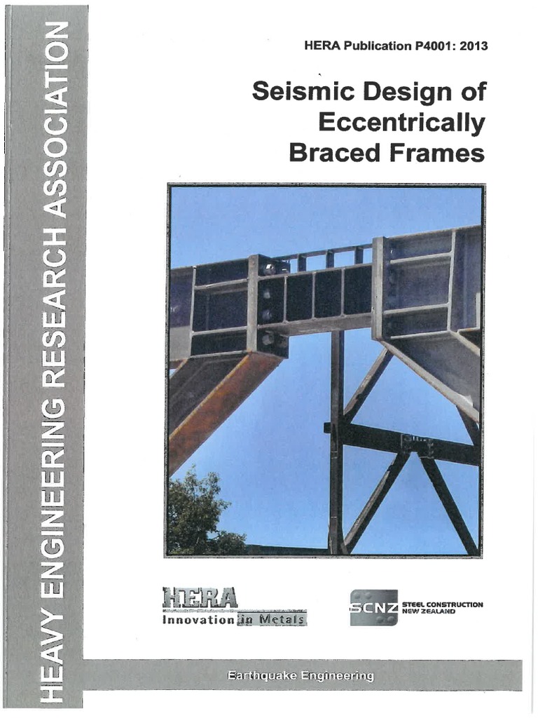 HERA PUBLICATION P4001 2013 Seismic Design of Eccentrically Braced ...