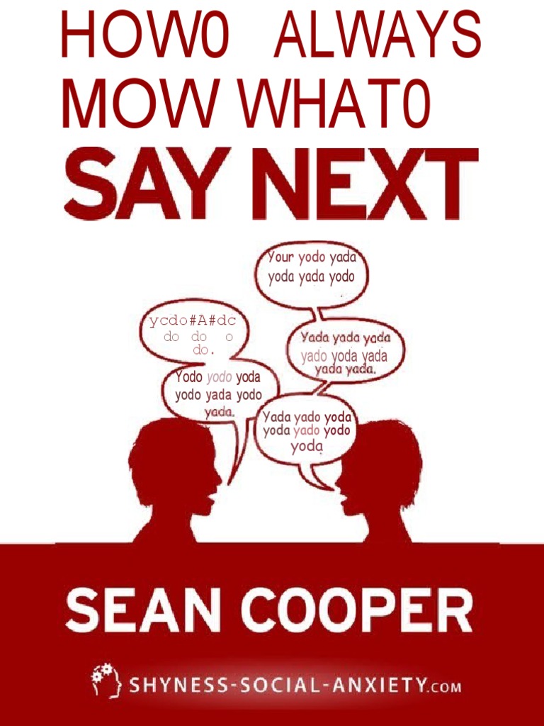 What To Say Next | PDF