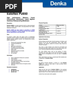 Purtop 1000 Waterproofing Applications | PDF | Acid | Epoxy