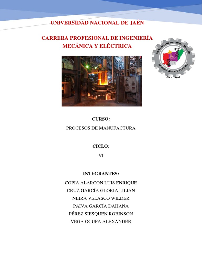 Guía - Aprendizaje Procesos de Manufactura Semana 7 | PDF | Rieles | Líquidos