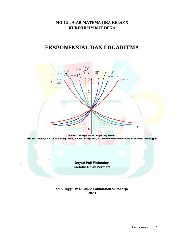 Modul Eksponensial-Logaritma 2023 | PDF