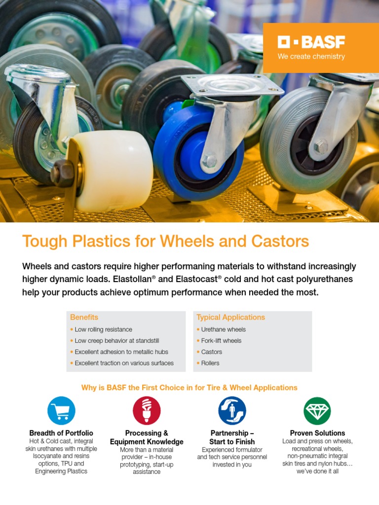 Tough Plastics For Wheels and Castors | PDF