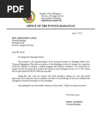 Request Letter To PNP | PDF