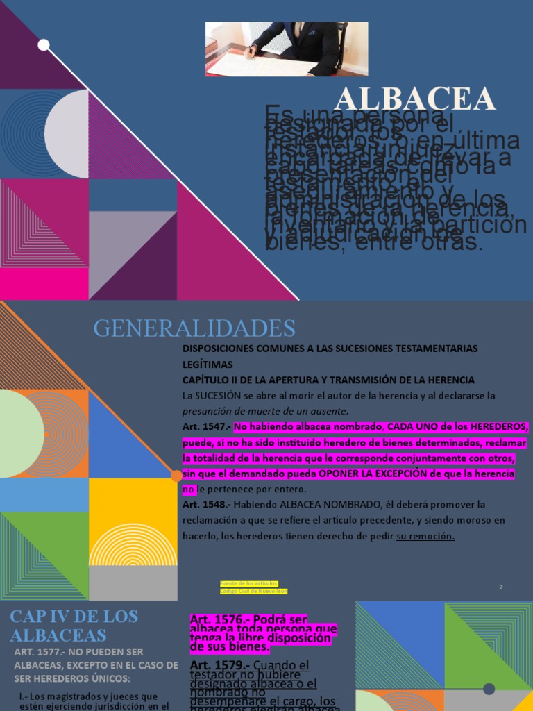 Albacea e Interventor | PDF | Herencia | Albacea