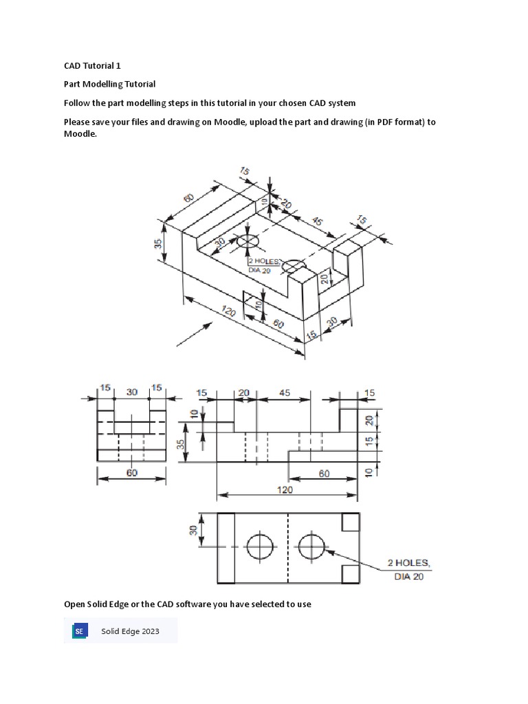 CAD Tutorial 1 | PDF | Technology & Engineering