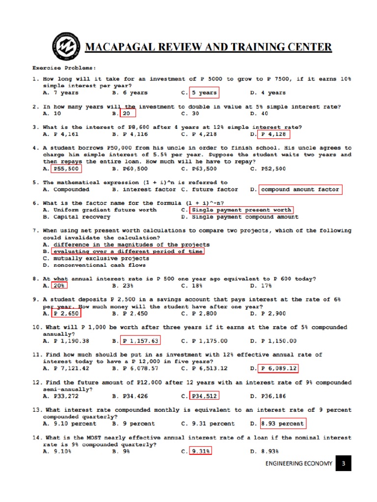 Econ-Questions - ANSWER | PDF