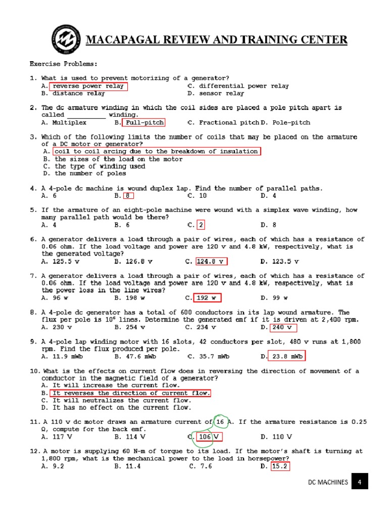 DC Mac Questions ANSWER | PDF