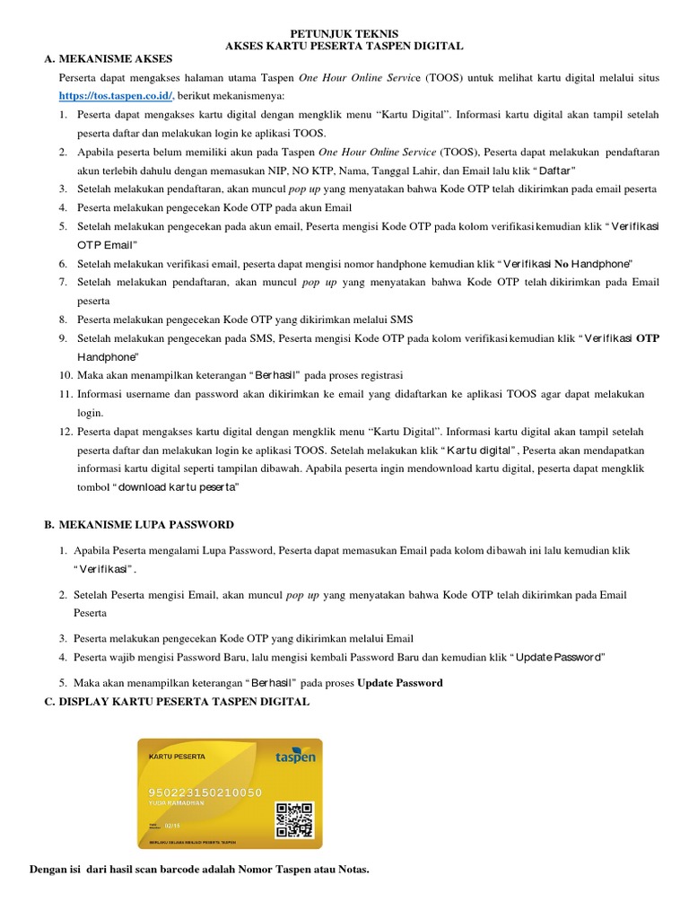 Juknis KPT Digital | PDF