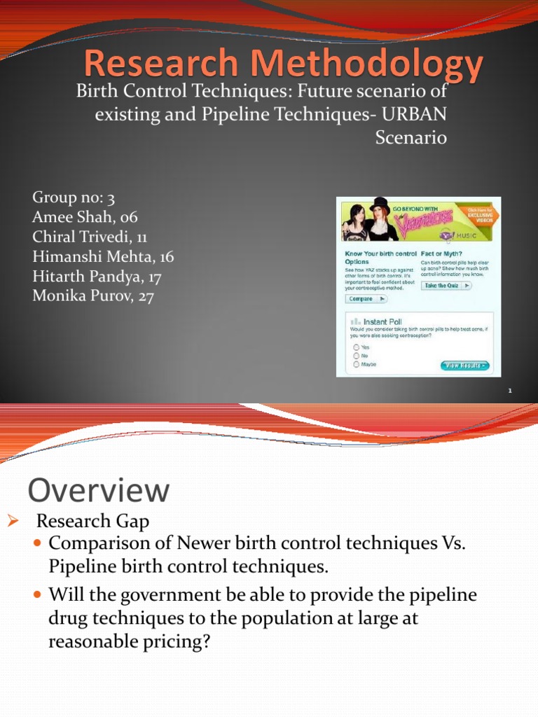 Future of Birth Control Techniques | PDF