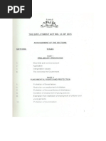 Kenya Employment Act 2007 Overview | PDF | Employment | Labour Law