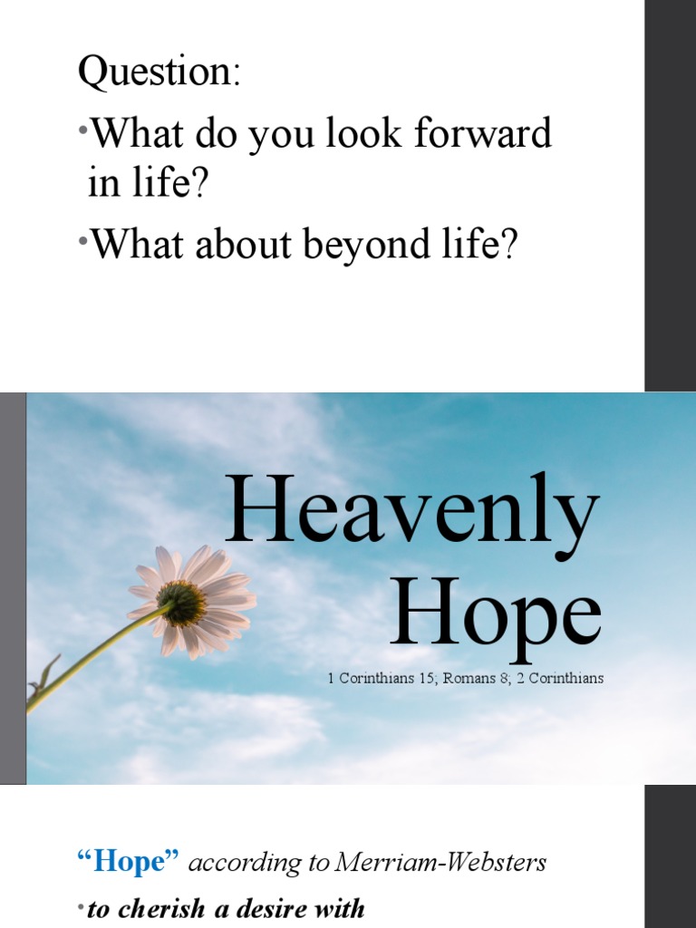 Heavenly Hope | PDF