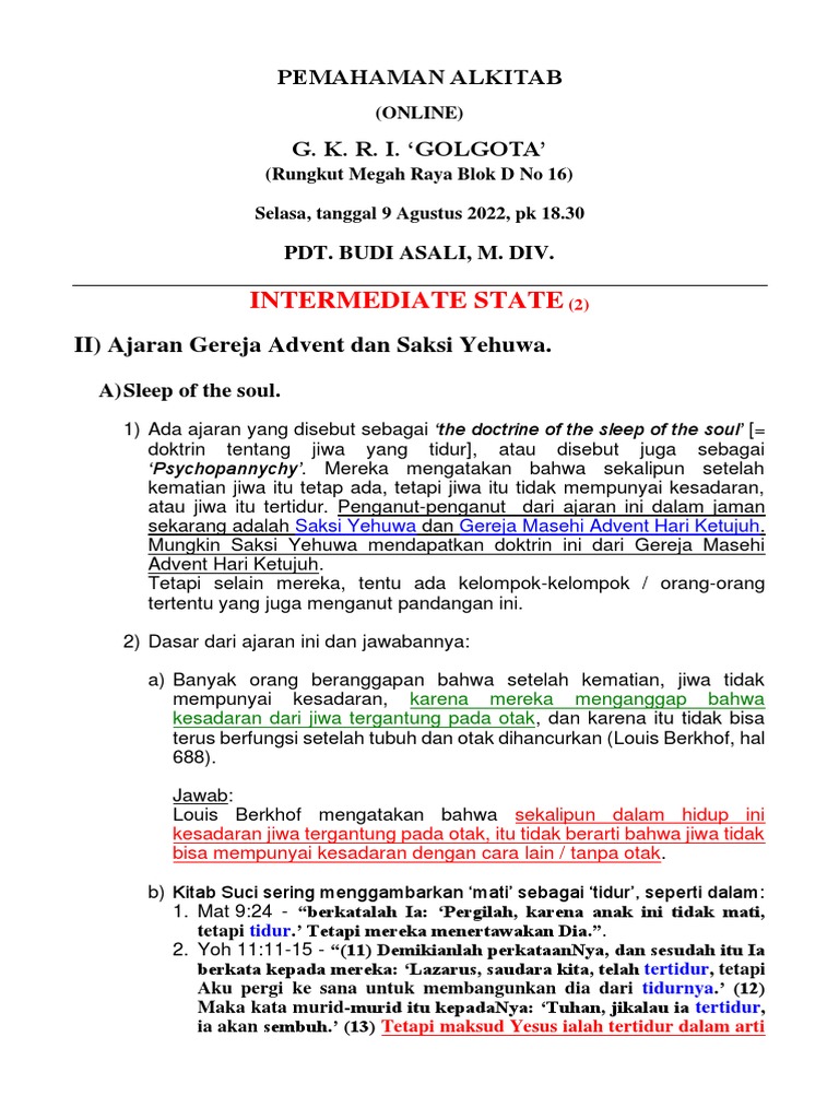 Intermediate State 2 | PDF