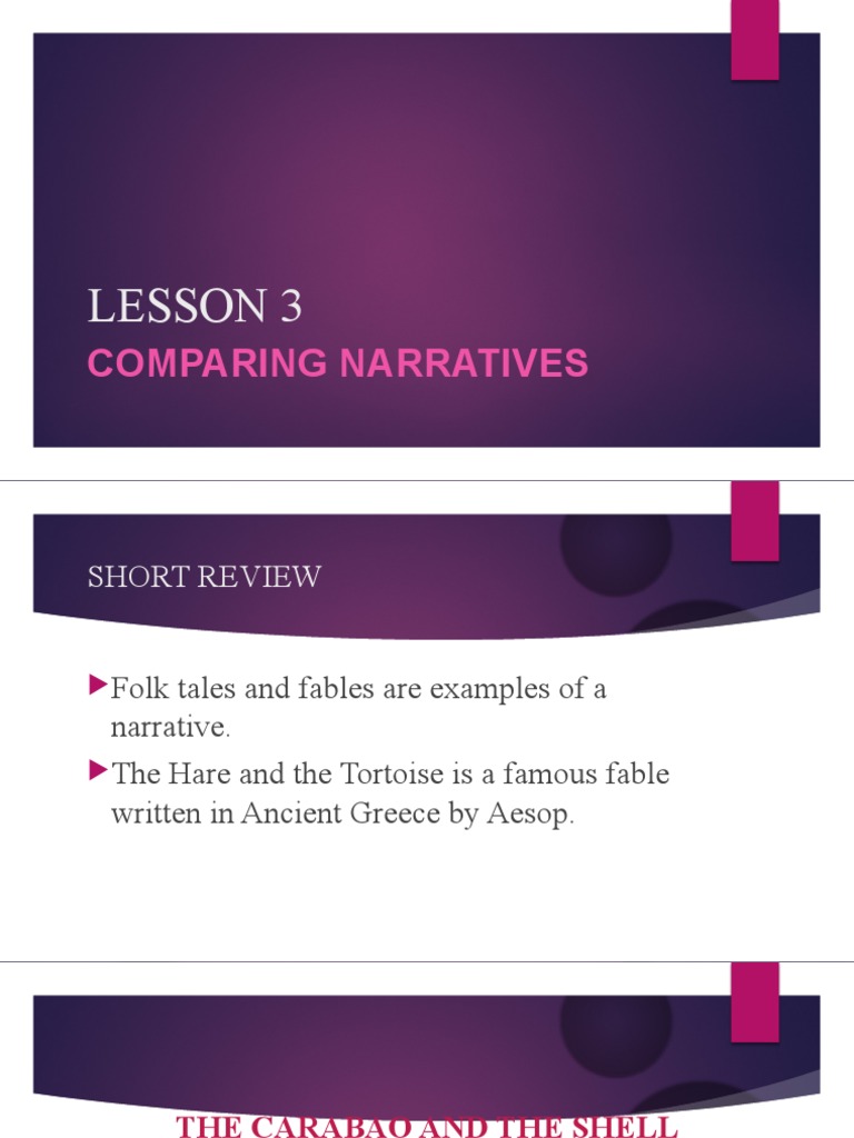 Comparing Folk Tales: Carabao vs. Shell | PDF