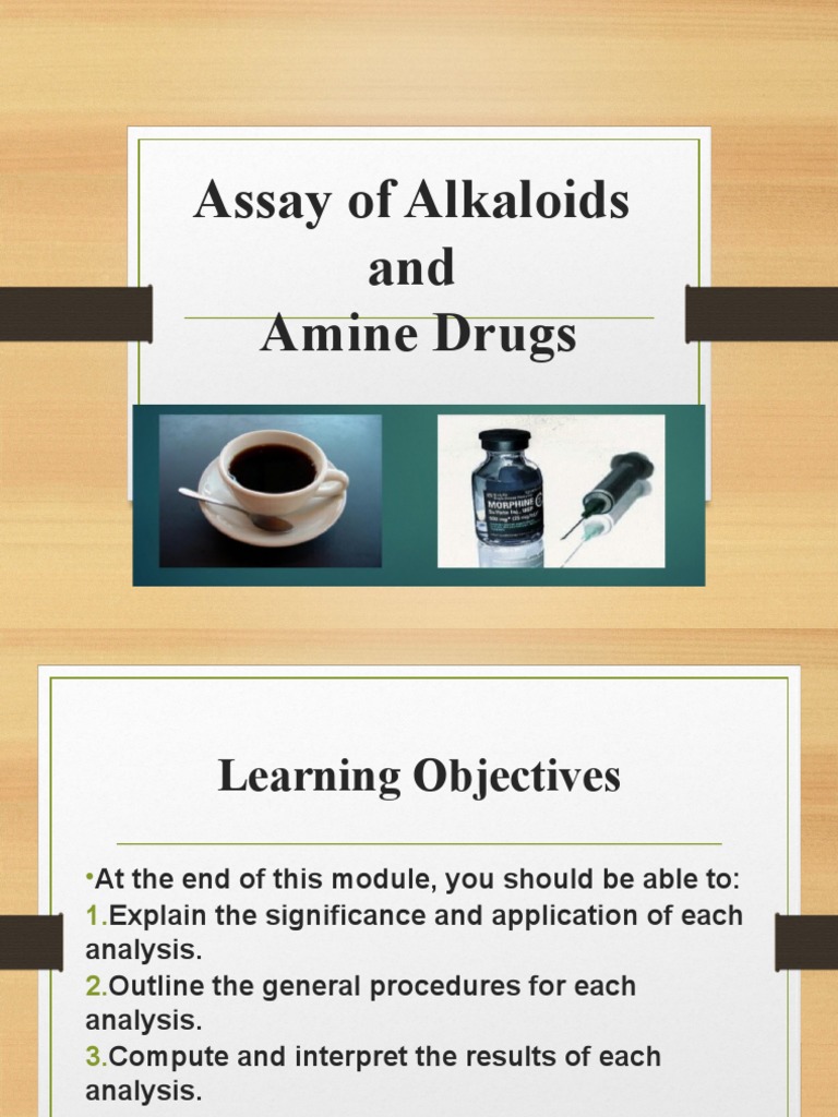 Module 8 - Alkaloids | PDF