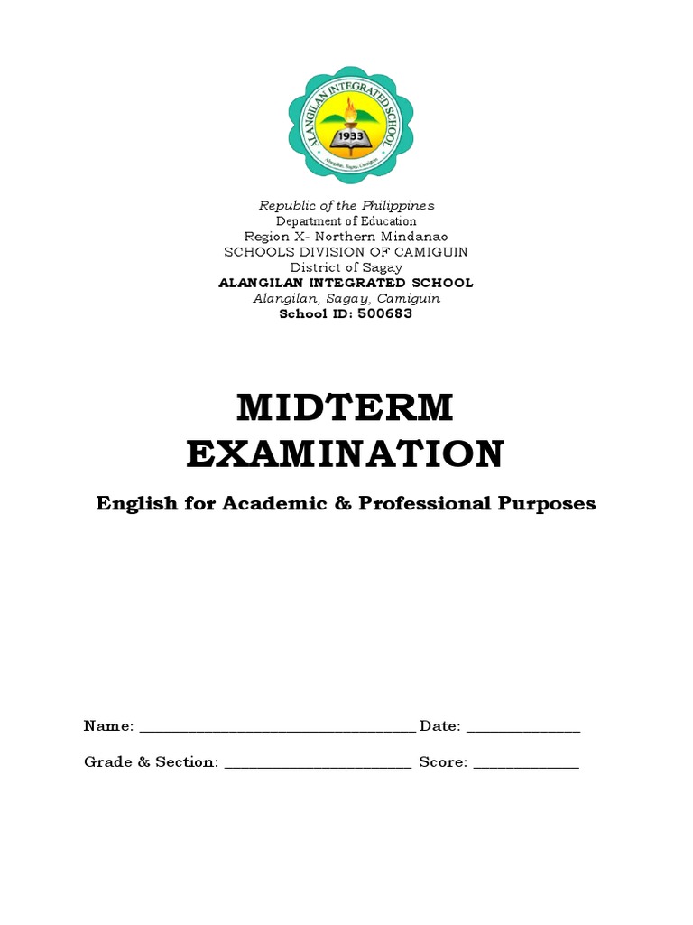 EAPP Midterm Exam | PDF | Feminism | Gender Studies