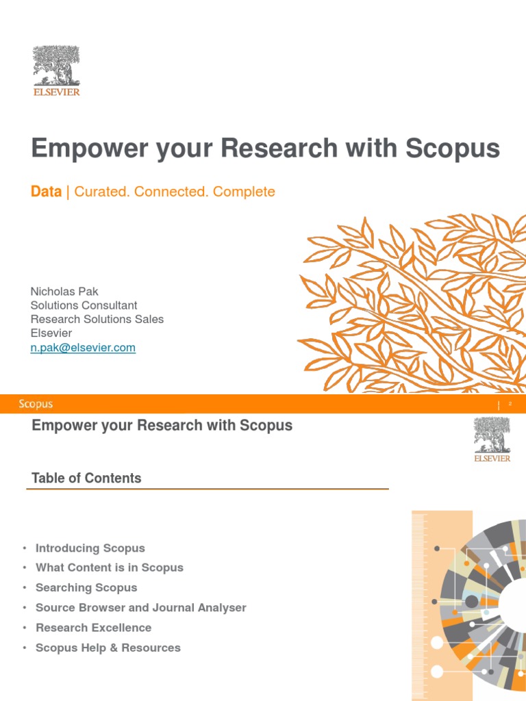 Empower Your Research With Scopus | PDF | Academic Journal | Open Access