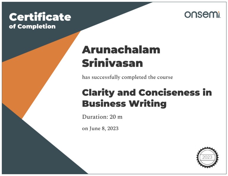 Clarity and Conciseness in Business Writing | PDF