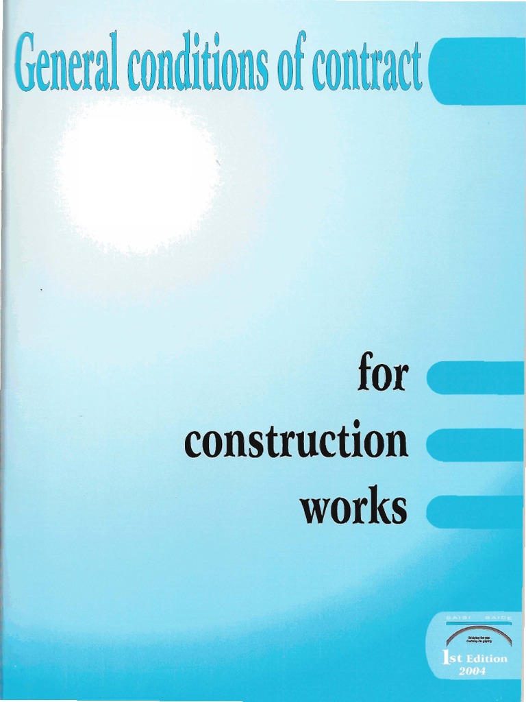 GCC - Contract - 2004 Edition | PDF