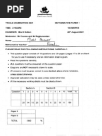 Jawapan Bab 3 Modul Addmath Form 5 | PDF