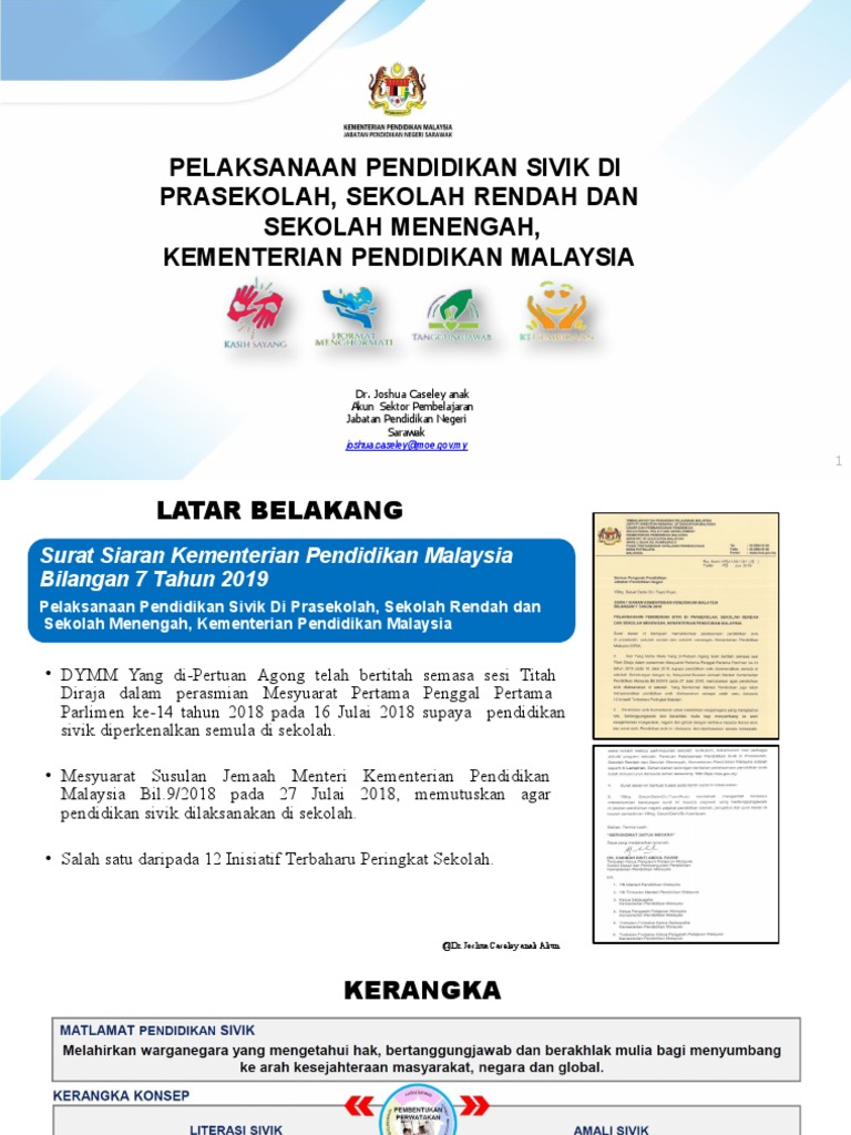 PELAKSANAAN PENDIDIKAN SIVIK | PDF