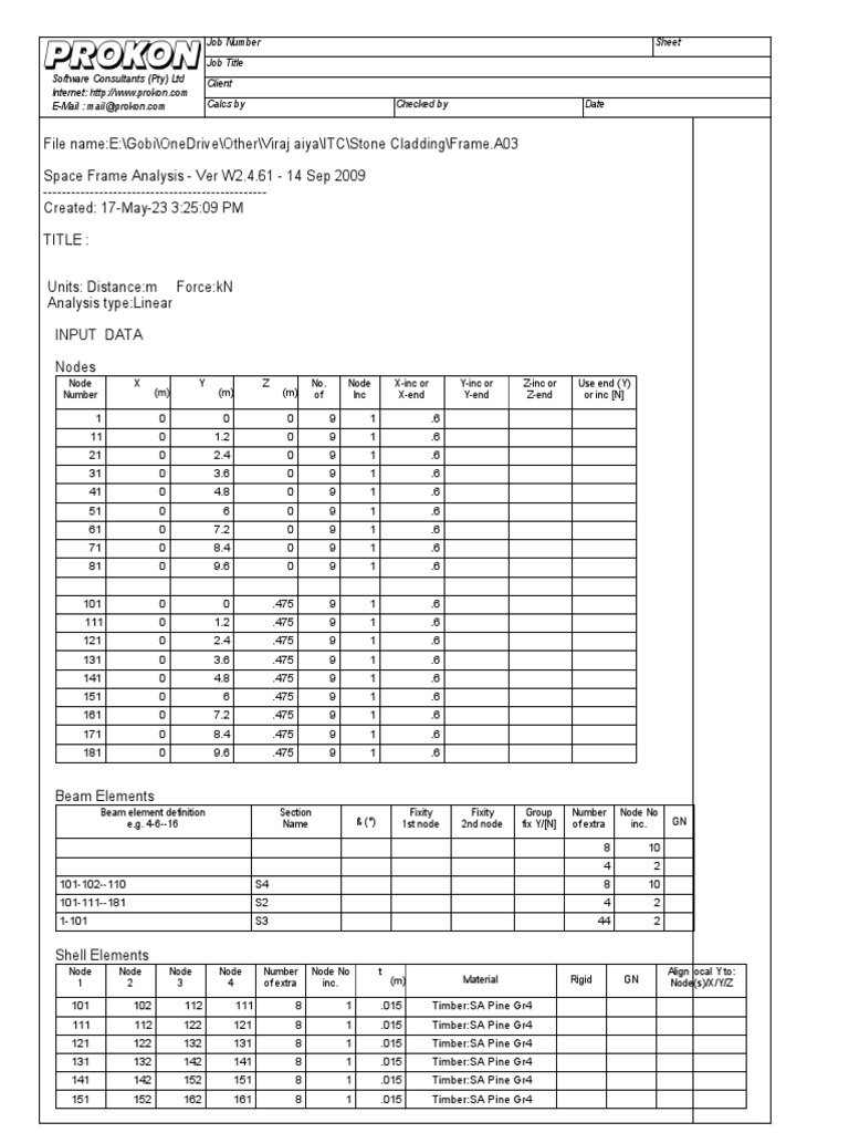 Annex 01prokon Report | PDF | Technology & Engineering