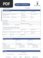 Supply KPLC Contract | PDF