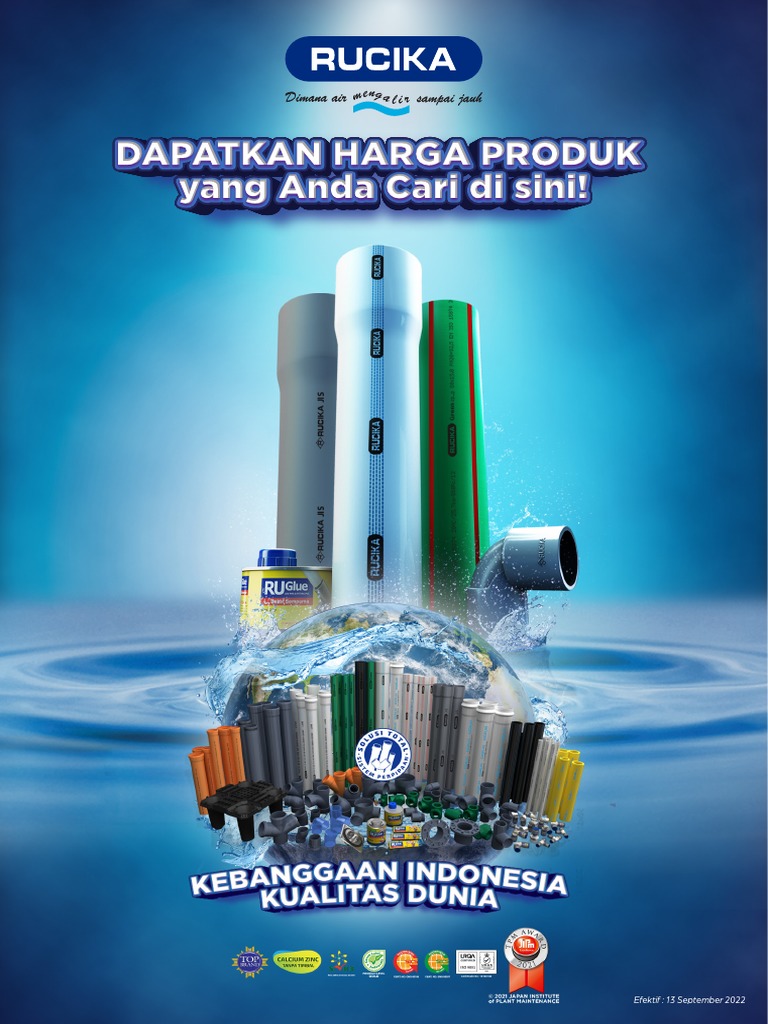 Harga Pipa dan Fitting PVC Terbaru | PDF