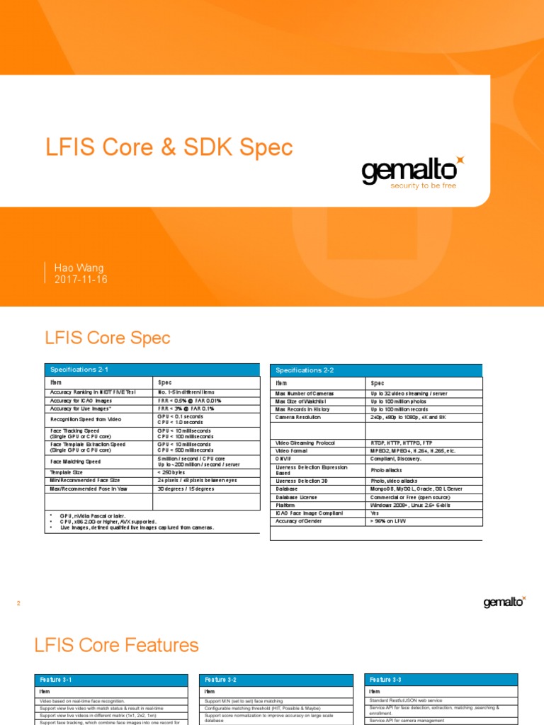 LFIS Core & SDK Spec Draft | PDF