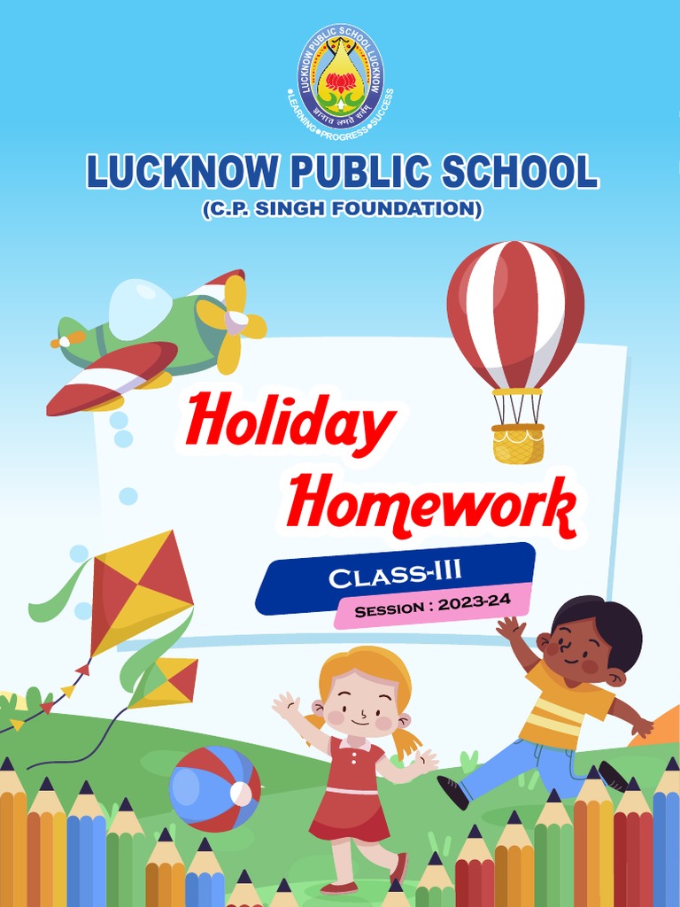 Holiday Homework - class-III (4) June23 | PDF | Himalayas | English ...