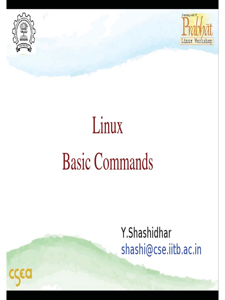 00 Linux PowerPoint Presentation | PDF