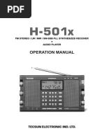 Manuel ATS 25 AMP Ver 4.7 | PDF | Frequency Modulation | Radio