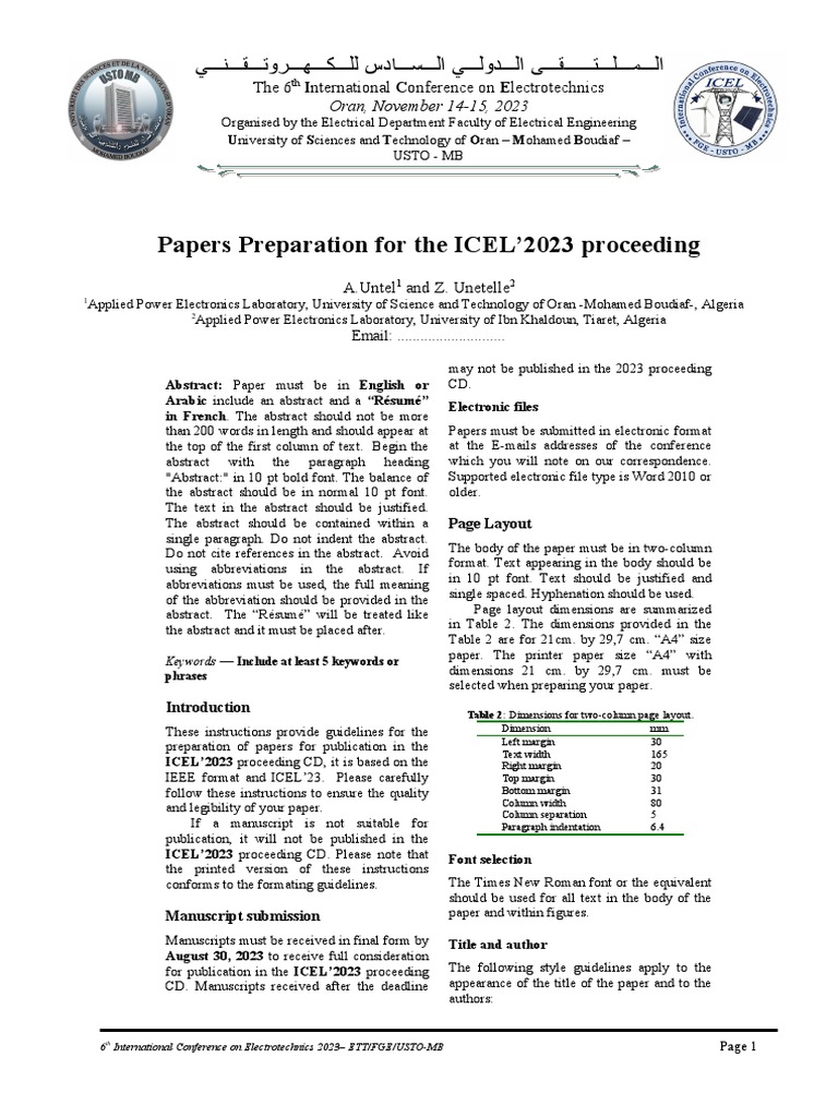 ICEL'23 Template | PDF
