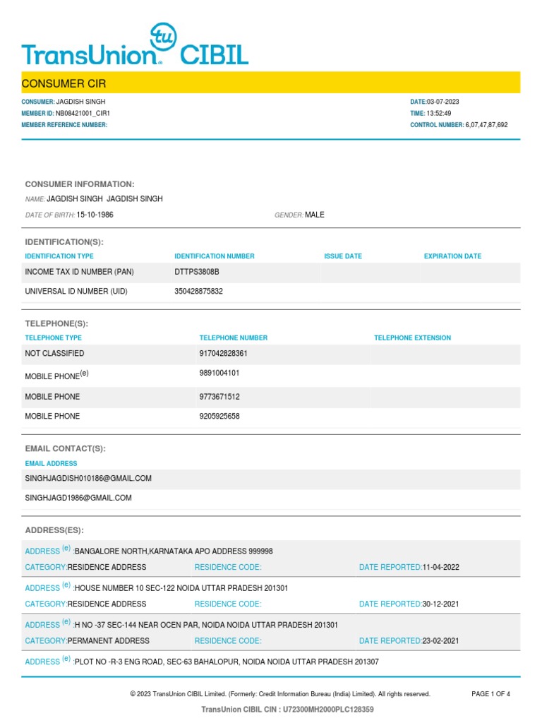 Jagdish Singh CBL BRW Balaji | PDF