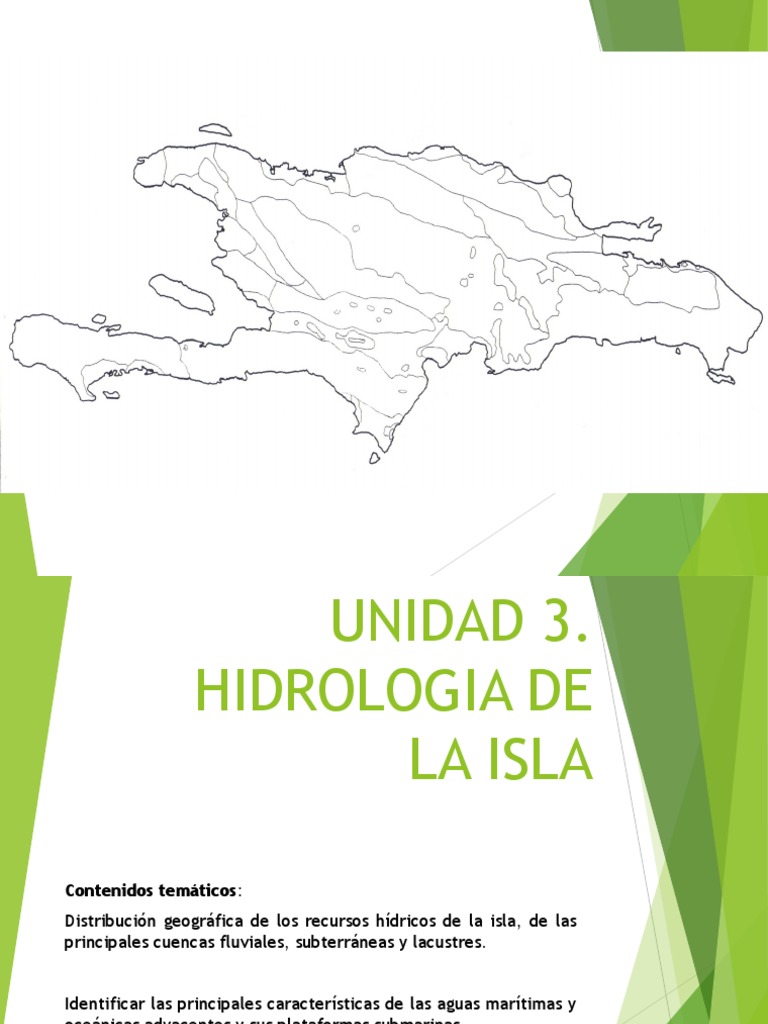 Unidad 3. Hidrografia de La Isla | PDF
