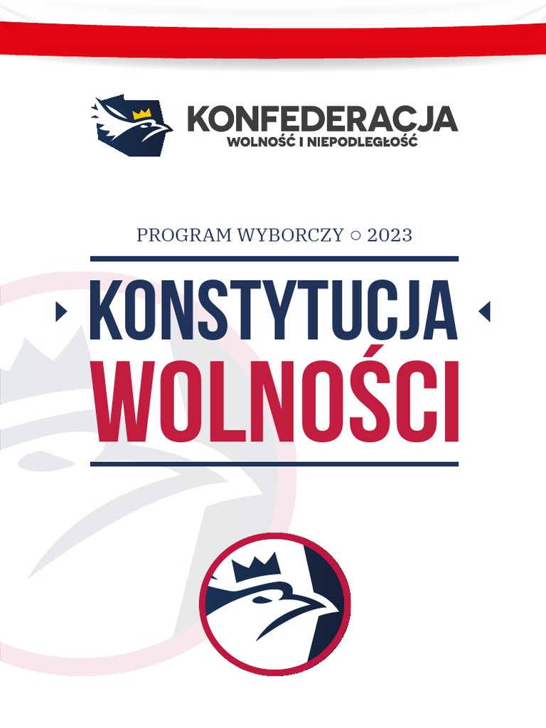 Konfederacja WiN Program 2023 | PDF