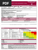 Iosh Risk Assessment Project v20 | PDF